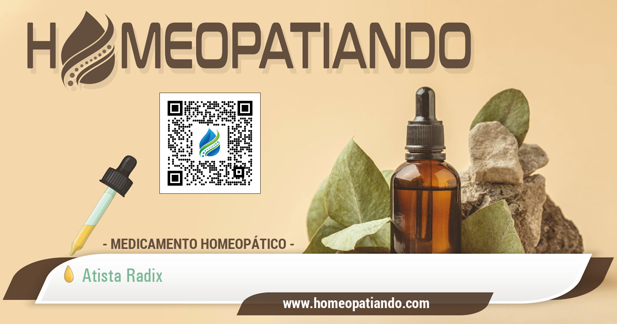 Sustancia homeopática Atista Radix