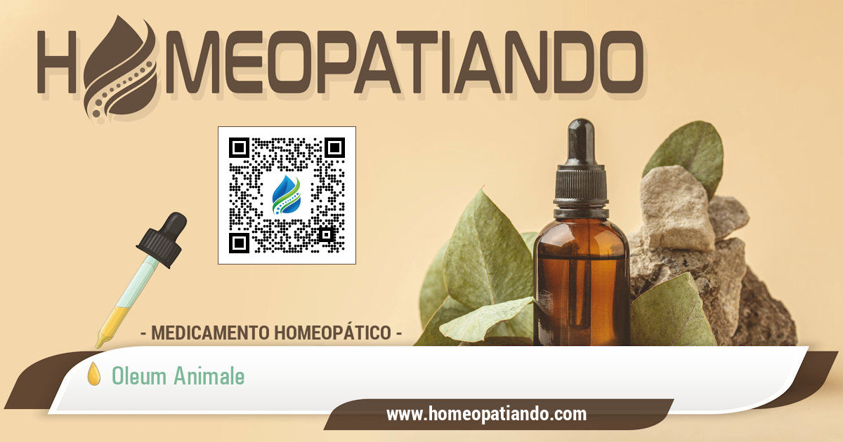 Sustancia homeopática Oleum Animale