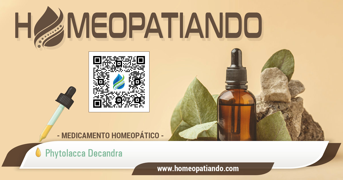 Sustancia homeopática Phytolacca Decandra