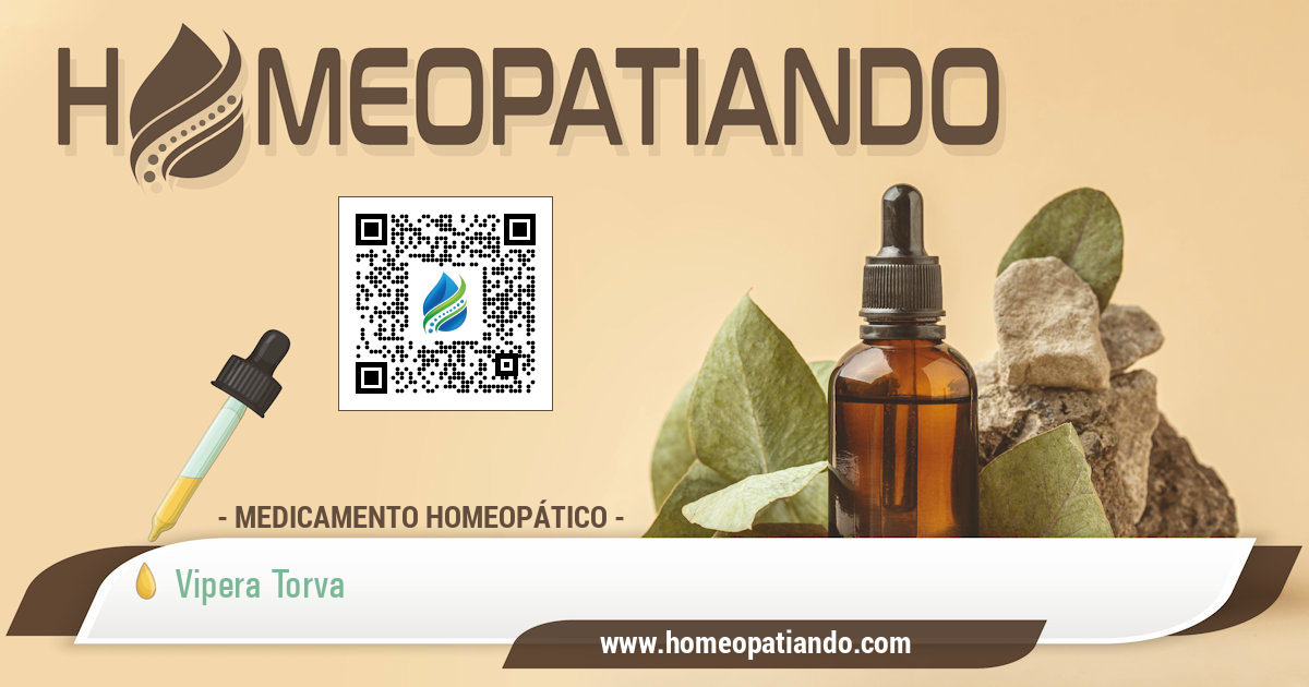 Sustancia homeopática Vipera Torva